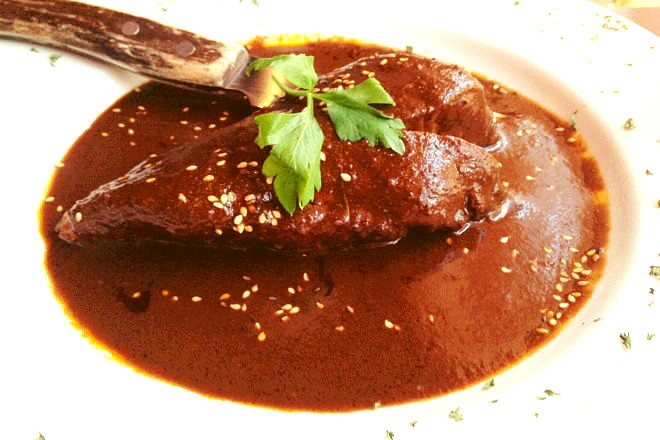 Photo: Chicken Mole from Angela's Cafe, East Boston, MA | Boston's ...