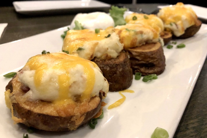 Photo: Twice-Baked Potato Skins from City Streets, Waltham, MA | Boston ...