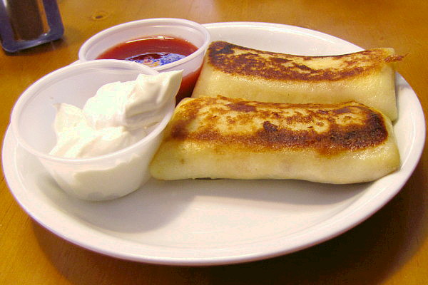 Photo: Cheese Blintzes from Inna's Kitchen, Newton, MA | Boston's ...